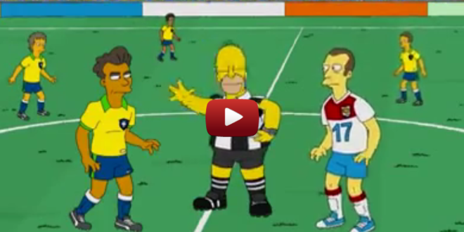 OS SIMPSONS – EPISÓDIO COMPLETO LEGENDADO DA COPA DO MUNDO NO BRASIL