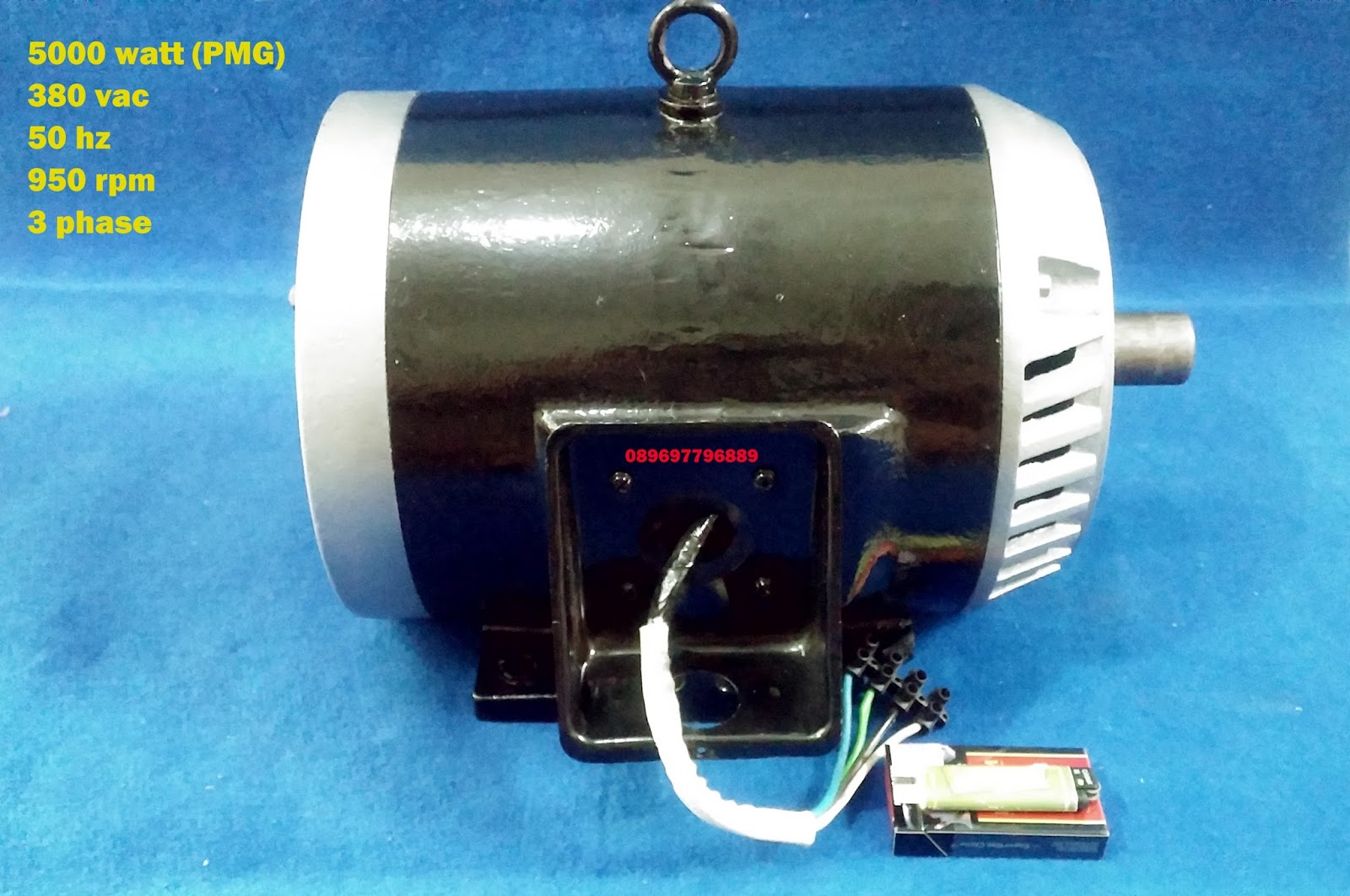 JUAL GENERATOR MAGNET : PERMANENT MAGNET GENERATOR (PMG) LOW Rpm : 5KW ...