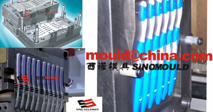 Sino Mould: Bicolor moule de brosse à dents