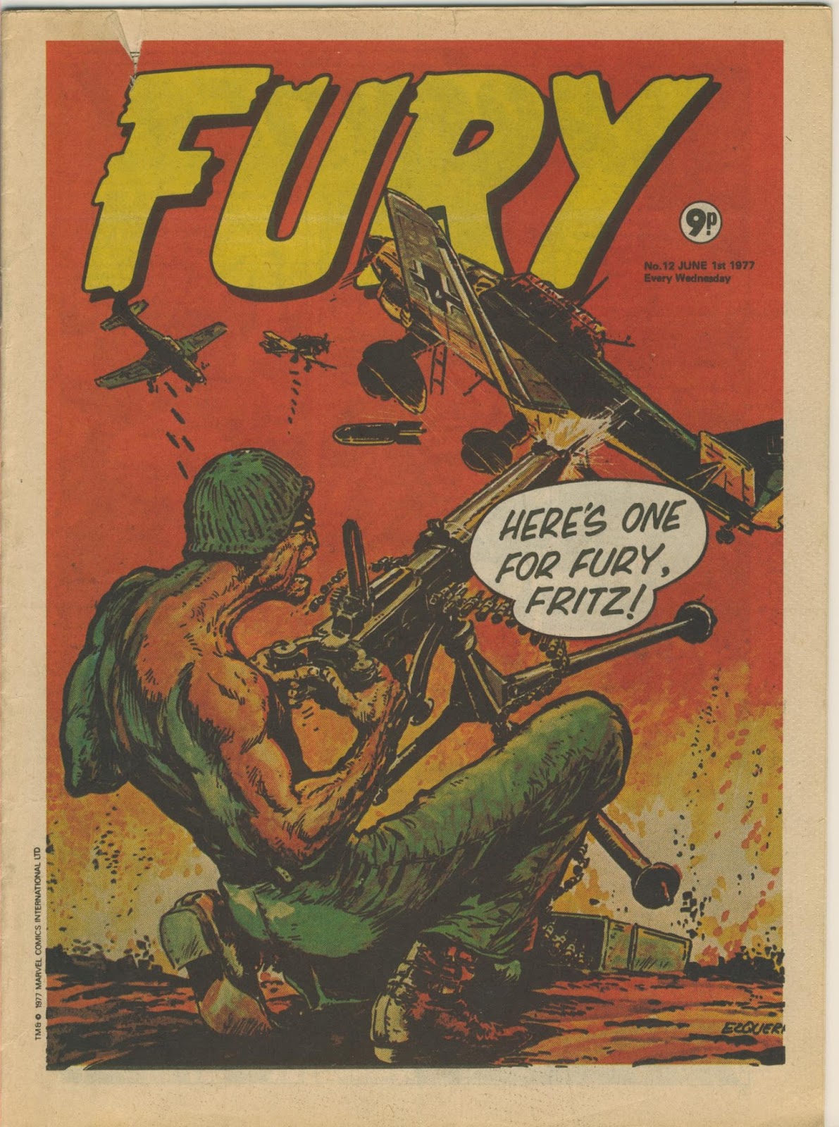 Boys Adventure Comics: Fury comic cover gallery (5)
