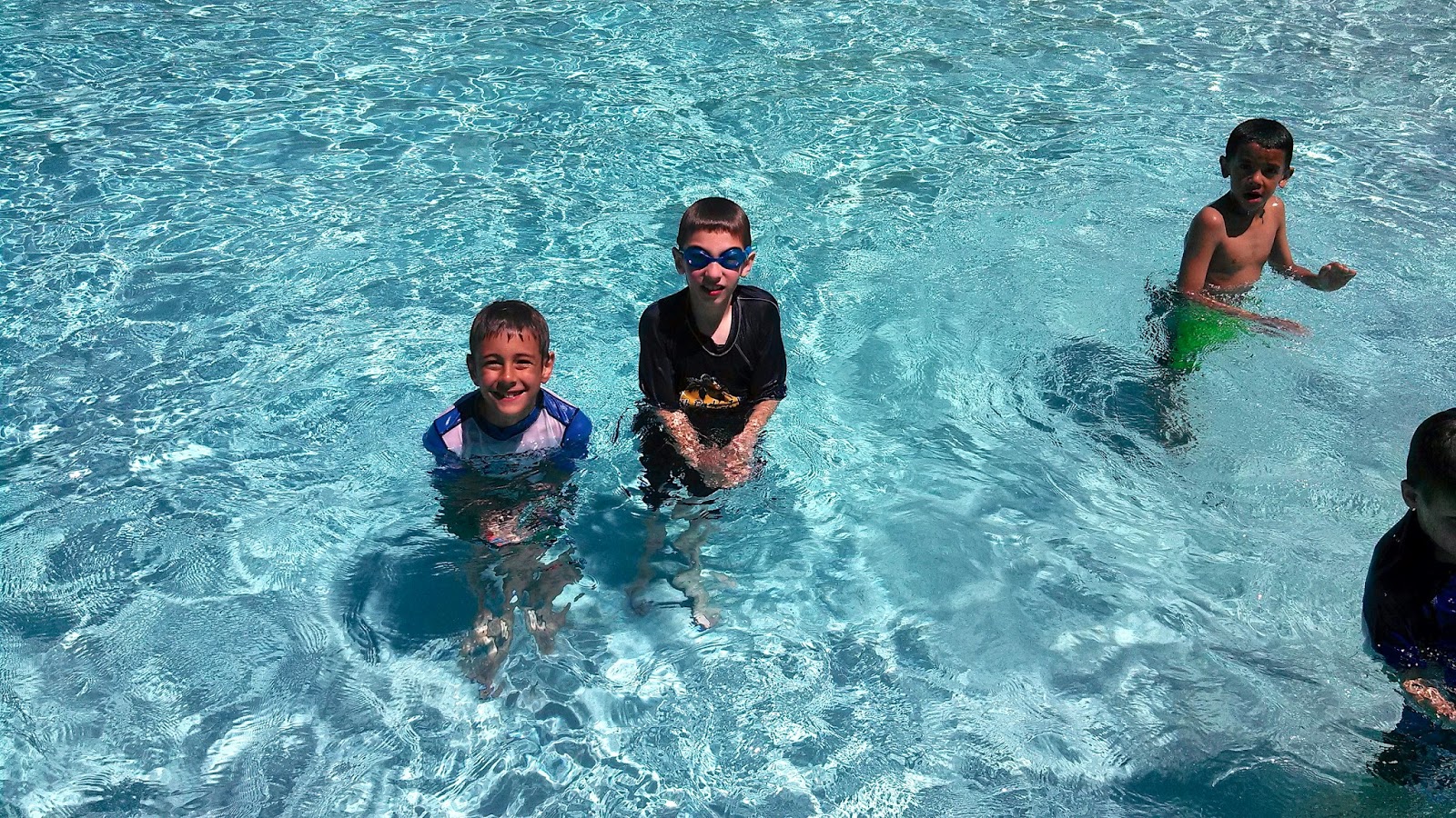 Mrs. Simon's 2nd Grade Class: All School Swimming Field Trip