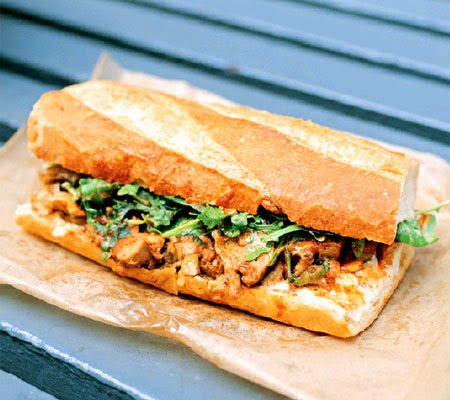 Lemongrass Five Spice Seitan Sandwich recipe -Taste USA