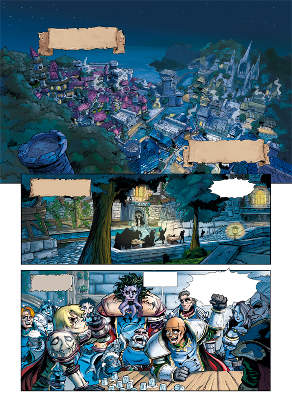 Fabien DALMASSO (le Fab): WaoW 9 : nouveau dessinateur, et planche 1