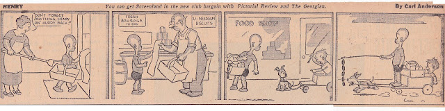 Mike Lynch Cartoons: Some Early HENRY Comic Strips by Carl Anderson ...