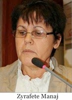 ORA SHQIPTARE: Zyrafete Manaj