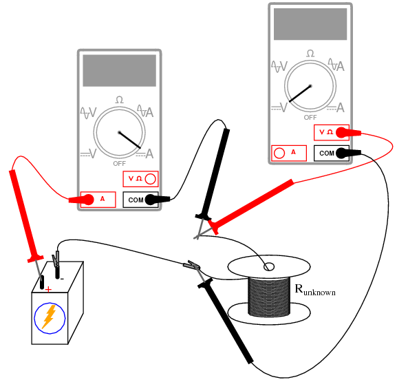 4-wire resistance measurement - LEKULE