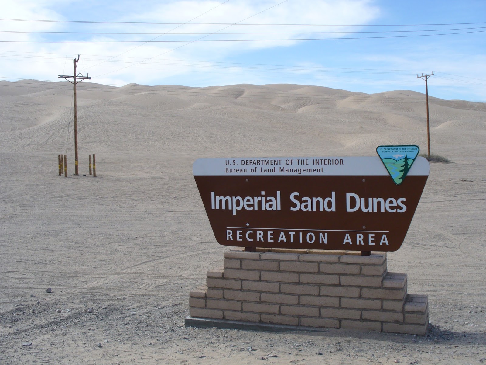 Gene and Kathy's RV news: Imperial Sand Dunes National Recreation Area