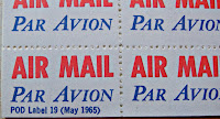 International Airmail And Priority Mail Labels: US: Full sheet of ...