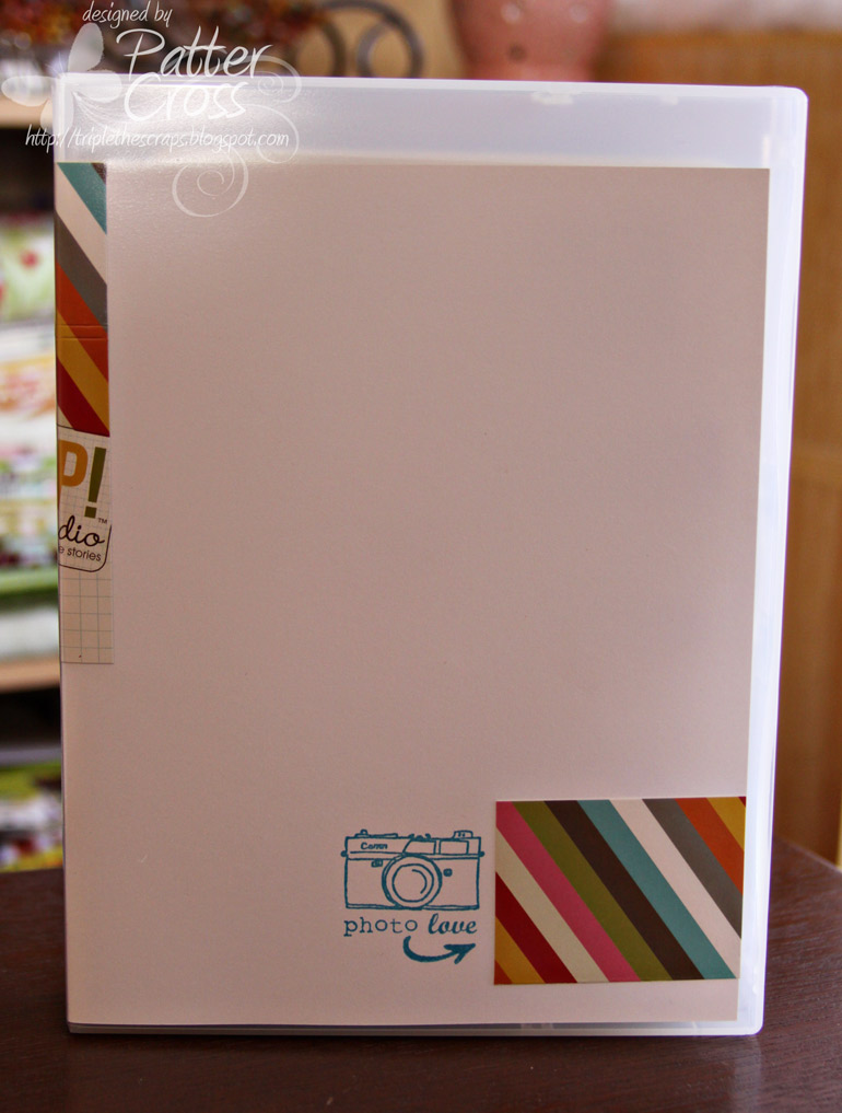 Triple the Scraps: Organizational {Friday} Project Life Stamp Storage