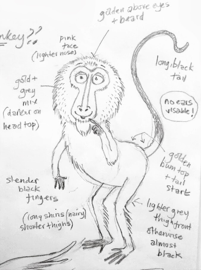 An Artist's Life For Me!: Blue Bottoms and Funny Faces