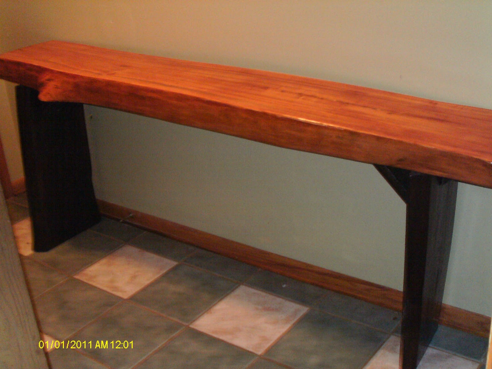 Handmade Rustic & Log Furniture: 6' Long x 32" Tall x 14" Deep Maple ...