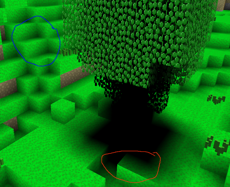 Procedural Terrain Voxel Based Lighting