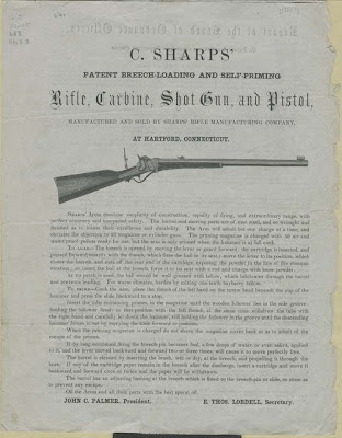 Where the Gold Is: Sharps Rifle's Role in Abolitionists Cause