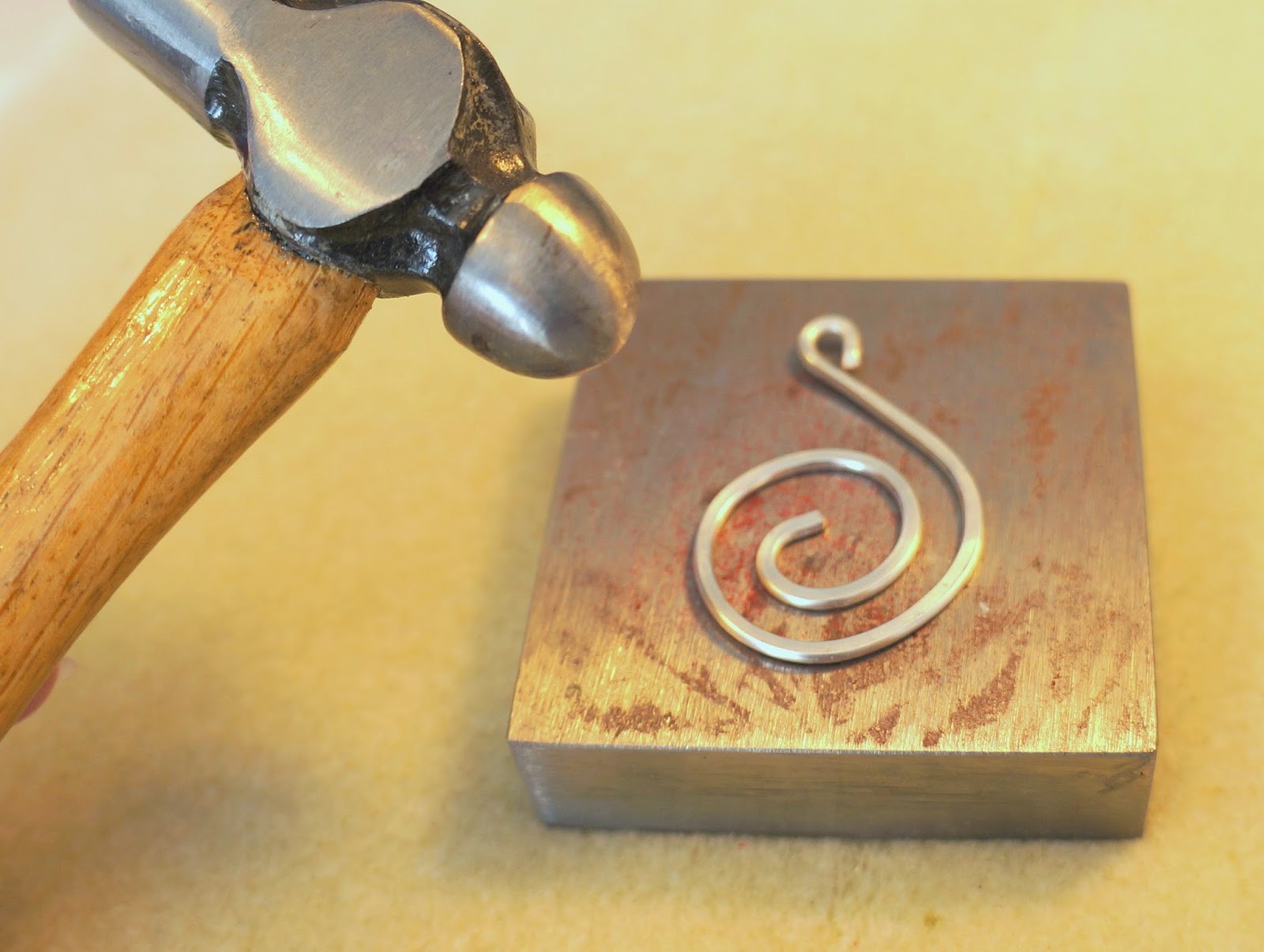 Designed by Donna D: Silver Wire Worked Spiral Pendant Tutorial, Wire ...