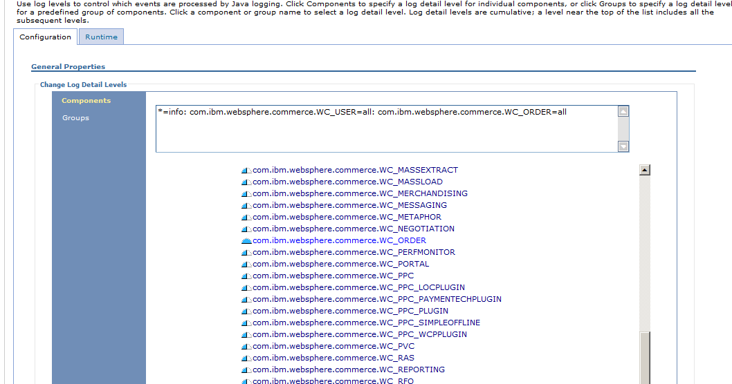 IBM WCS - IBM WebSphere Commerce Blog: Enabling server side logs and ...