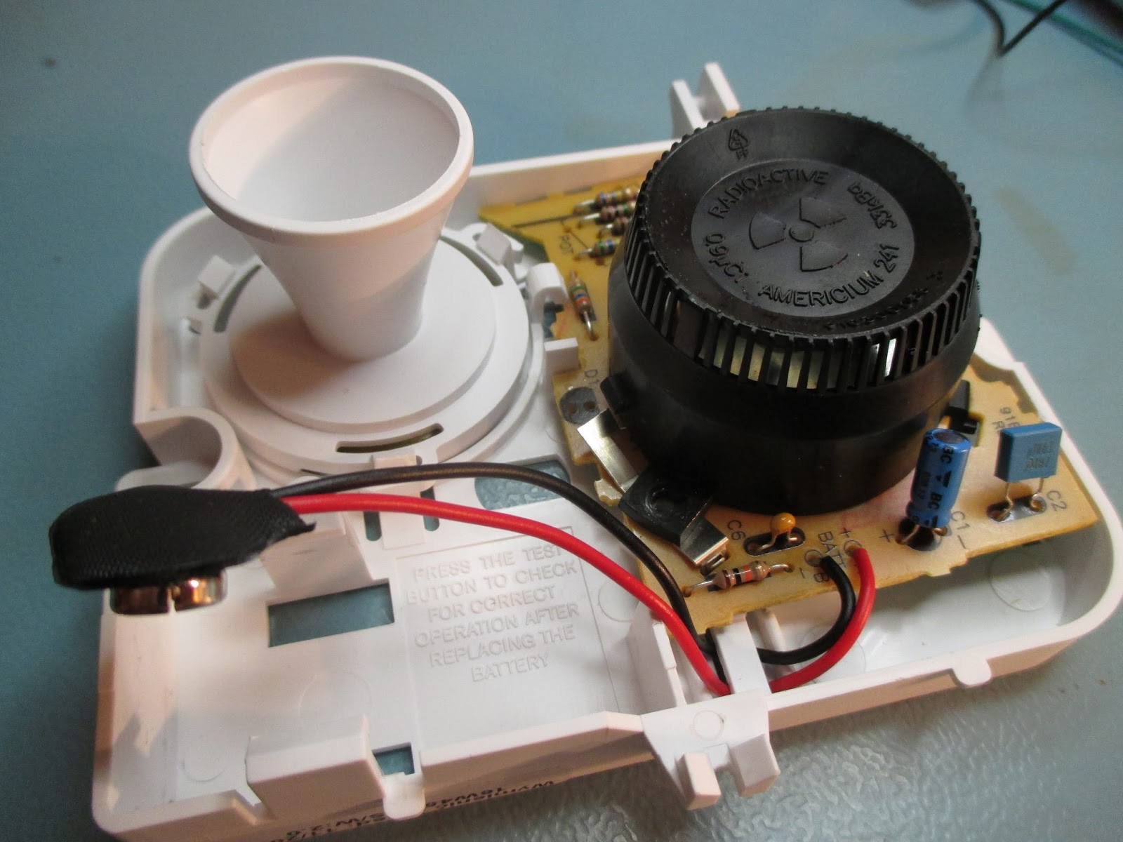 Nuclear physic applied in smoke detectors ~ Robert Gawron