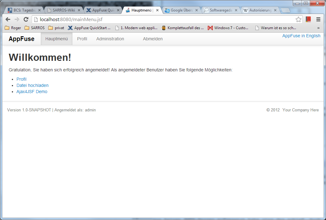 Softwaregedanken: AppFuse - what's inside
