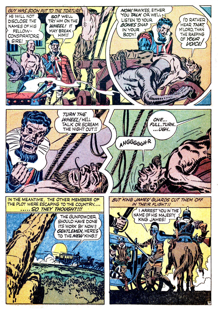 Pappy's Golden Age Comics Blogzine: Number 2301: The Gunpowder Plot