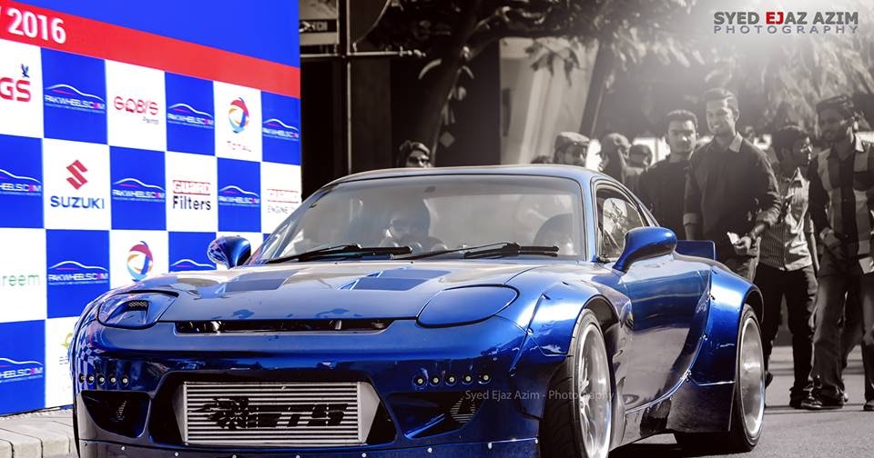 MODIFIED CARS OF PAKISTAN: Wide Body Mazda Rx-7 From Karachi
