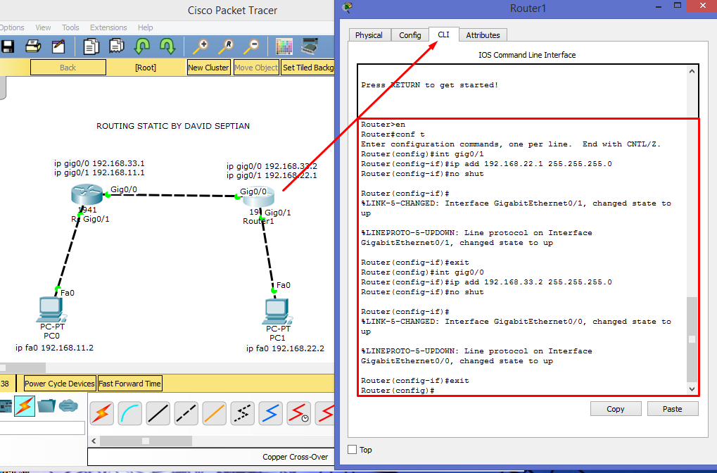 SETTING ROUTING STATIC PADA ROUTER CISCO ~ dsrtkj