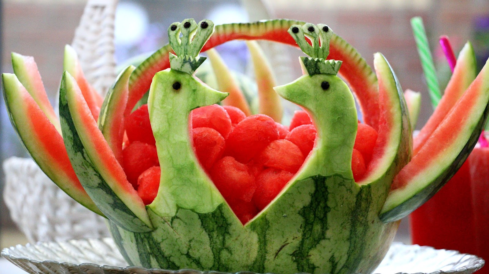 ItalyPaul - Art In Fruit & Vegetable Carving Lessons: Art In Watermelon ...