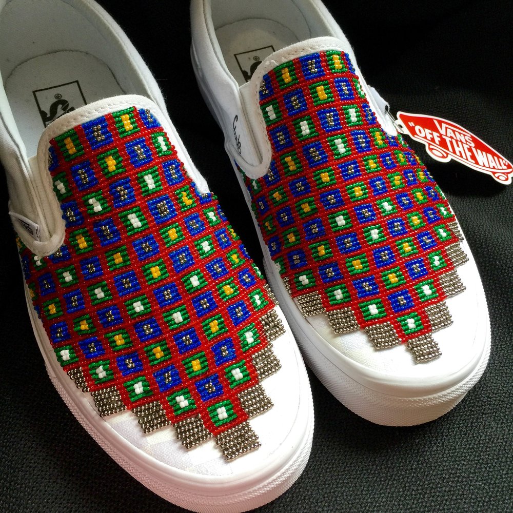 White Wolf : Meet the Lakota Designer Who Turned Vans Into Custom ...