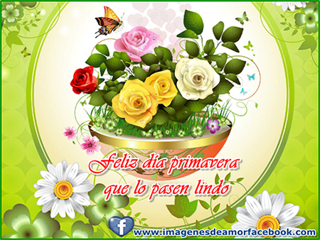 Postales de Primavera - IMÁGENES CON FRASES © LINDAS