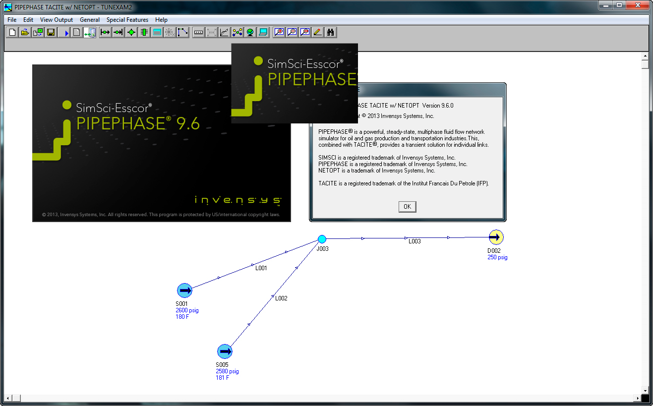 Invensys SimSci-Esscor PIPEPHASE v9.6.0 ~ Simulación de Procesos Químicos