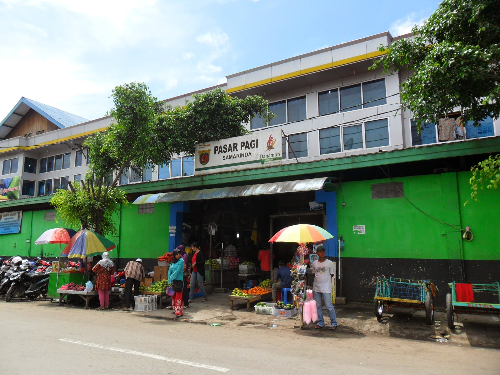 Pasar Pagi : Semakin Ramai Menjelang Lebaran ~ Wisata Budaya Kota Samarinda