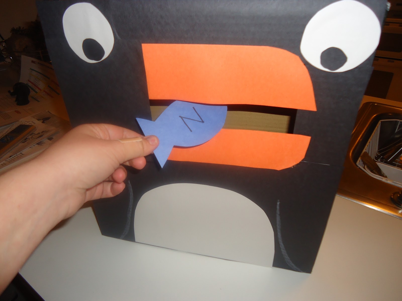 Pretty Cool Preschool: Feed the Penguin