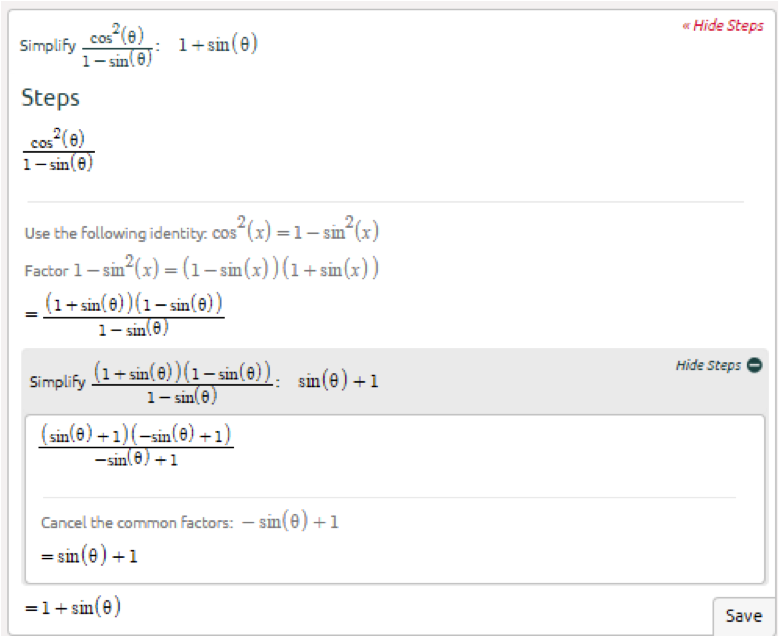 Symbolab Blog: High School Math Solutions – Trigonometry Calculator ...