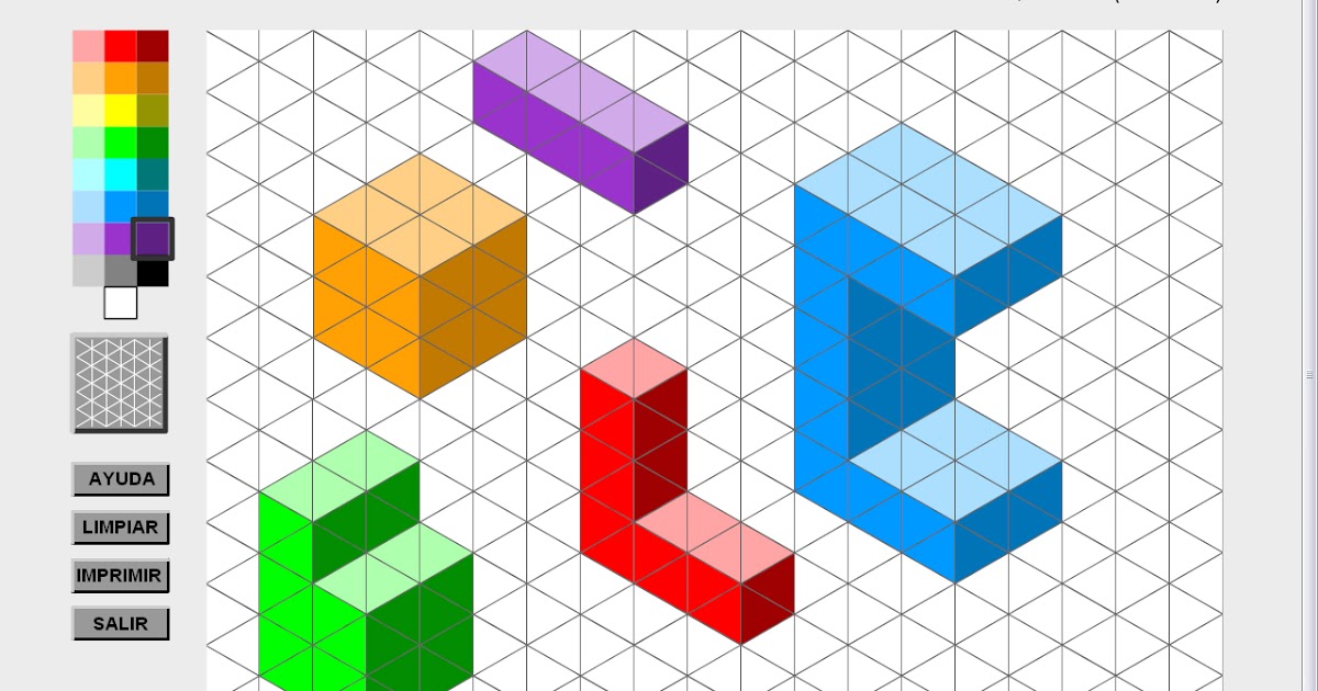 Plástica 12: PERSPECTIVA ISOMÉTRICA