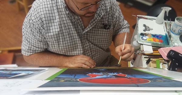 Tim Bowers Art Blog: The Blues are BACK!