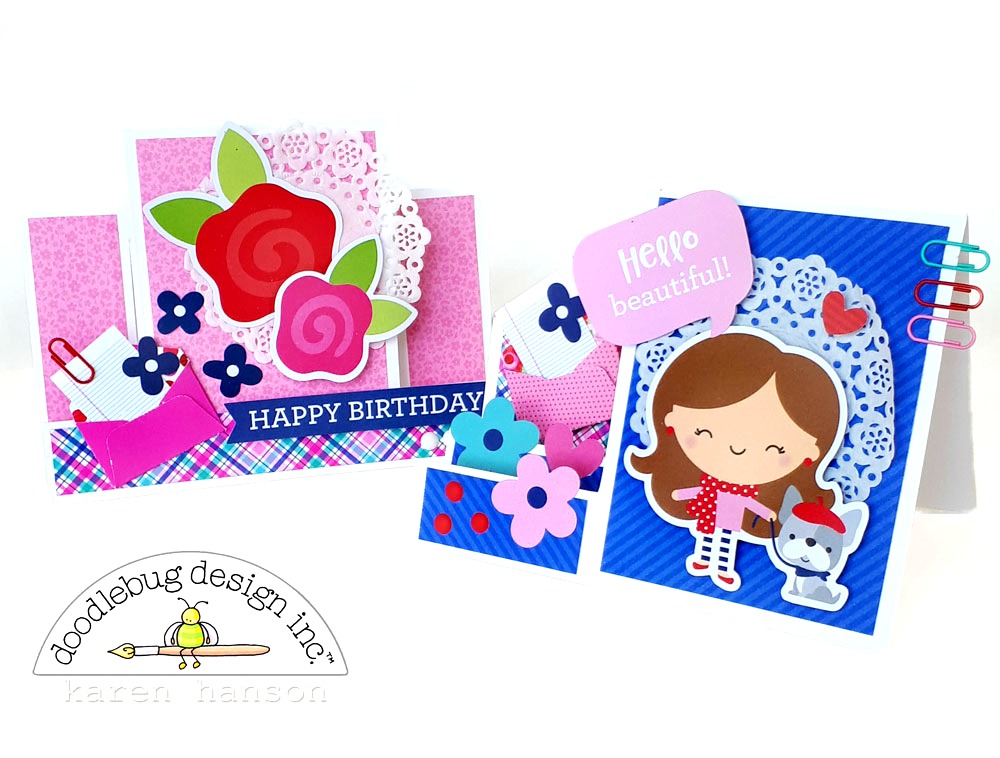 Doodlebug Design Inc Blog: FRENCH KISS Card Inspiration | with Kay and ...