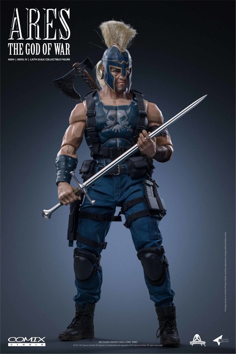 toyhaven: Art Figure AIDOL IV Ai-4 1/6th scale Ares The God Of War 12 ...