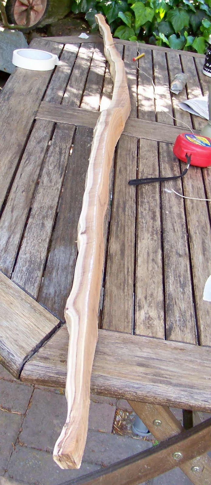 Bowyer's Diary: Character Yew Primitive Bow