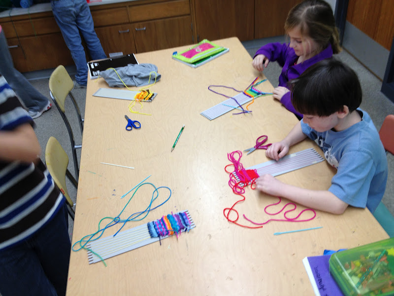 Bremer's Art Blog: 3rd Grade | Weaving
