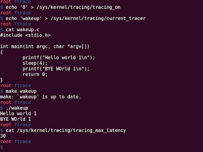 Debugging Linux Kernel using ftrace Part14 - Measuring scheduling latency