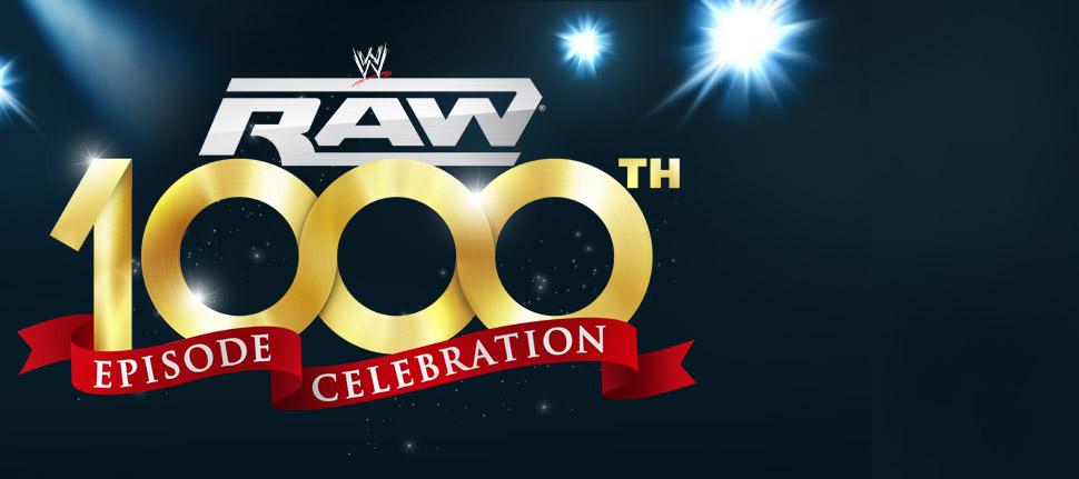 En Vivo WWE HD: WWE.com publica el logo del episodio 1000 de Raw