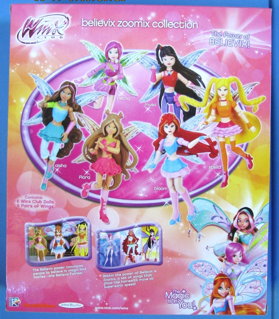 Nuevo pack de mini figuras Winx Club Believix Zoomix de Jakks Pacific ...