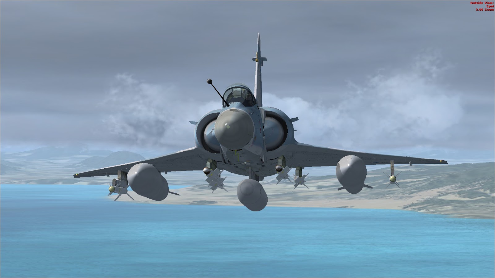 Multisim Project: [FSX SE] Mirage 2000-5 : Intermède