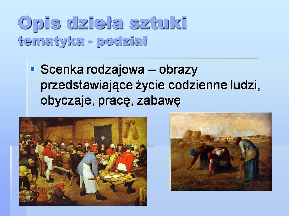 Galeria Czternastki: Opis obrazu.