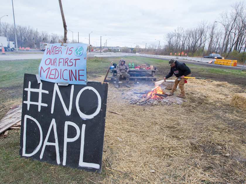 White Wolf : Kahnawake Mohawks camp out in support of Standing Rock ...