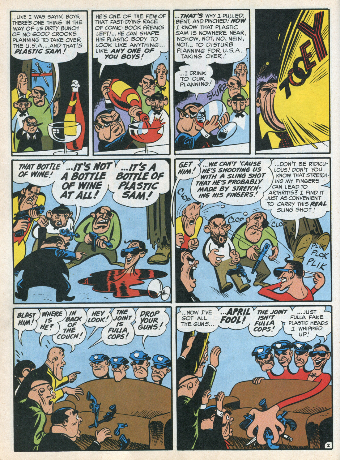 Inside Jeff Overturf's Head: "Plastic Sam!" - Russ Heath - Mad Monday!