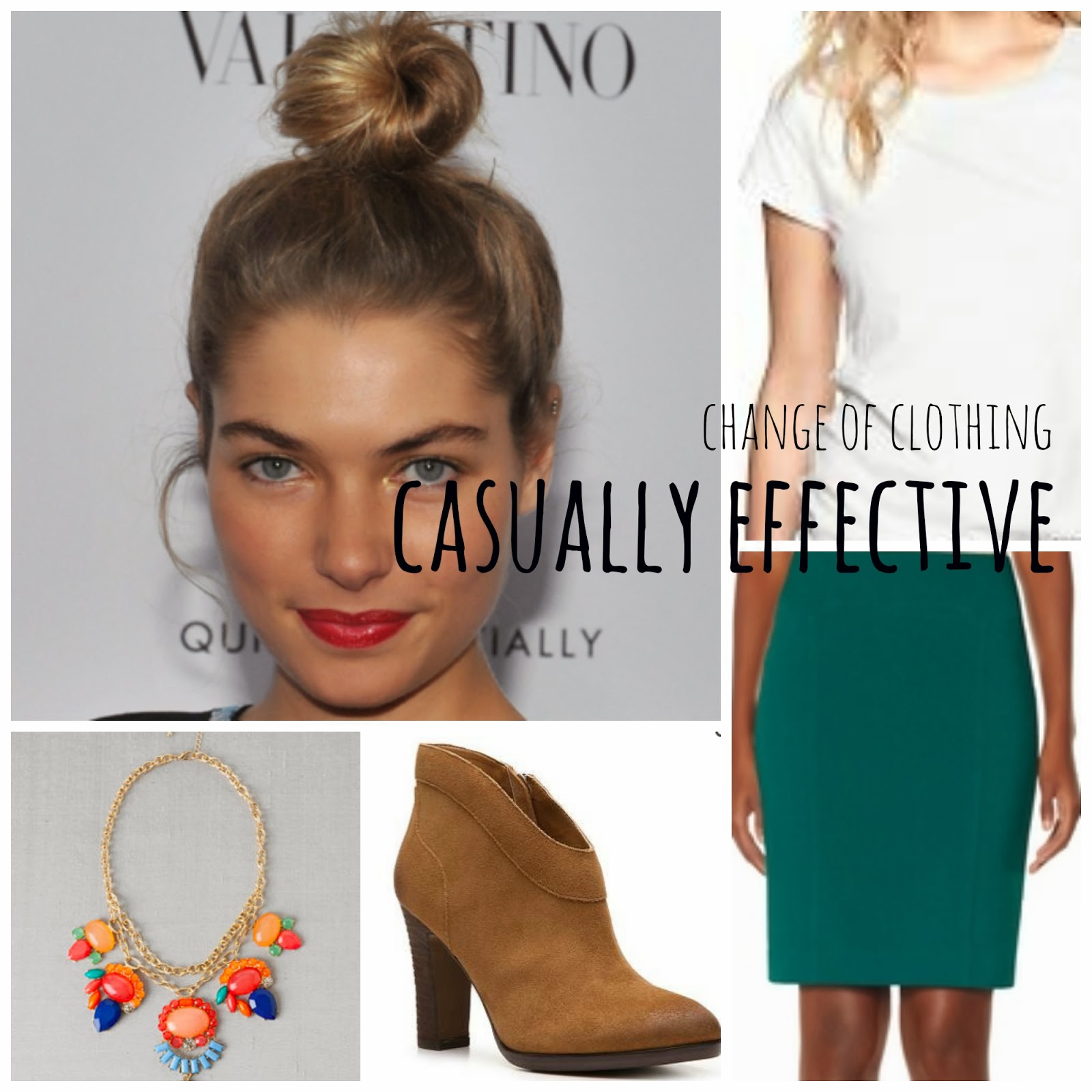 change of clothing: work clothes seasonal transition.