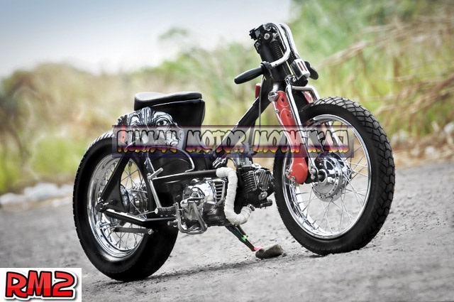 MODIFIKASI MOTOR STREET CUB