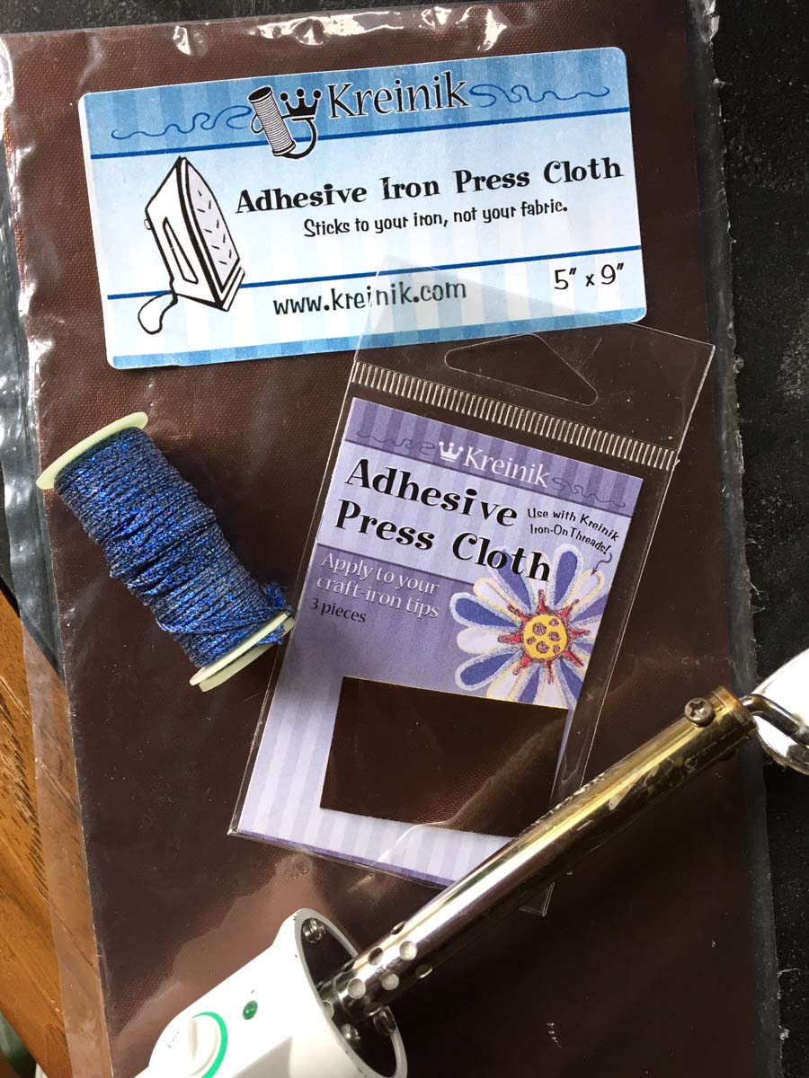 Kreinik Thread Blog: How to get out of a sticky ironing situation