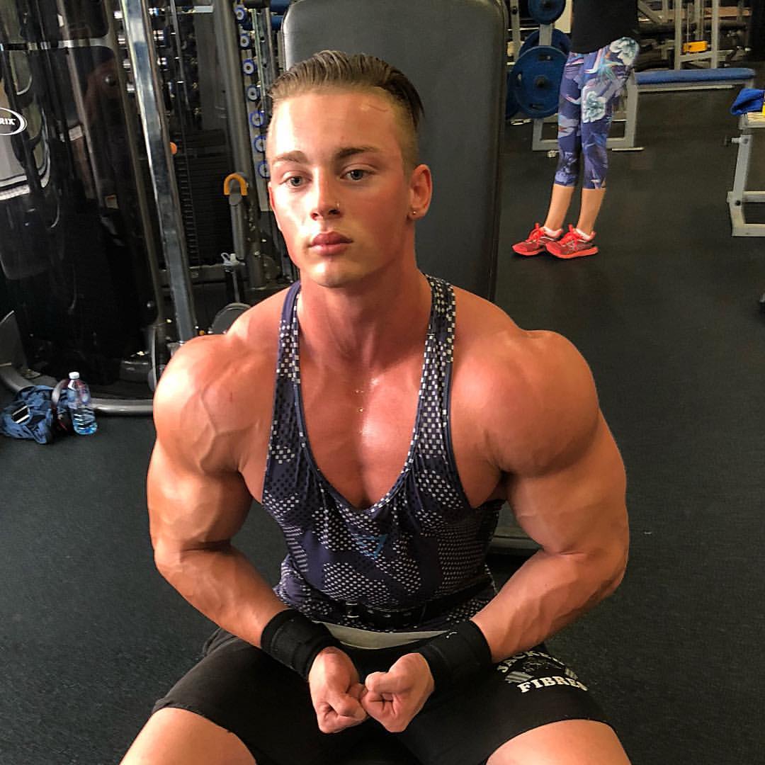 the beauty of male muscle: Jacob