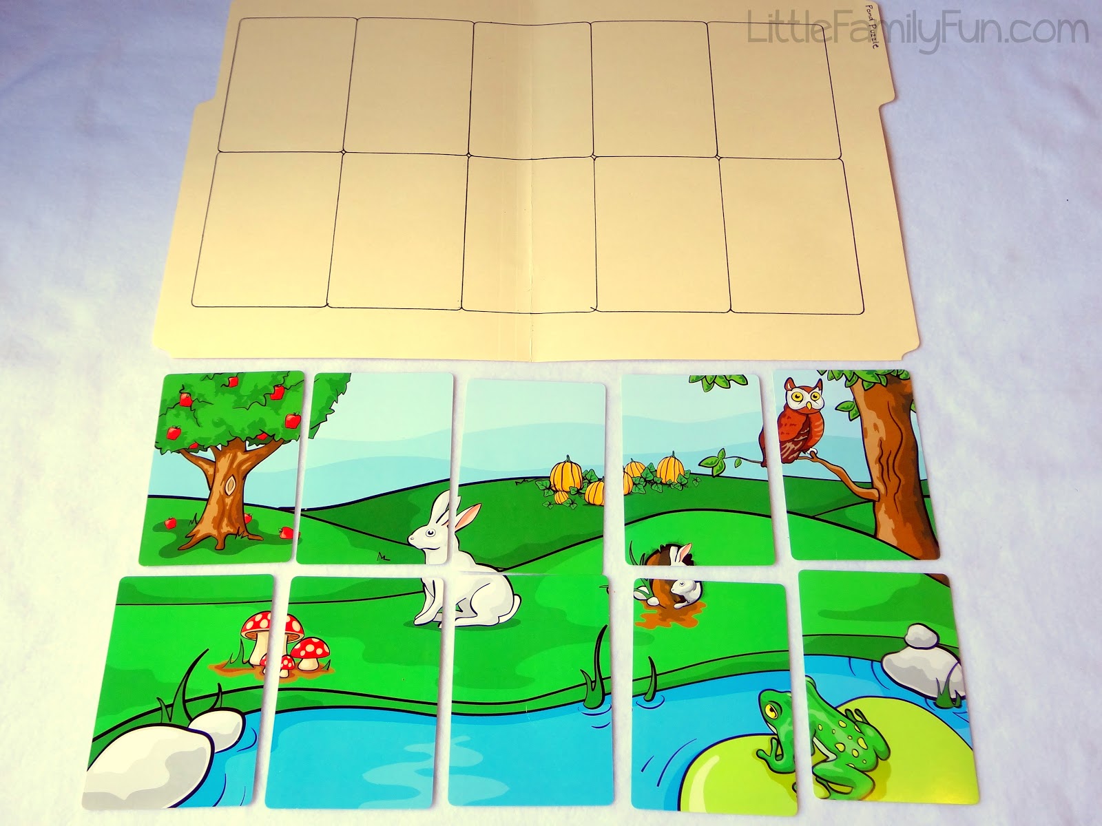 Little Family Fun: File-Folder Games: Flash Cards