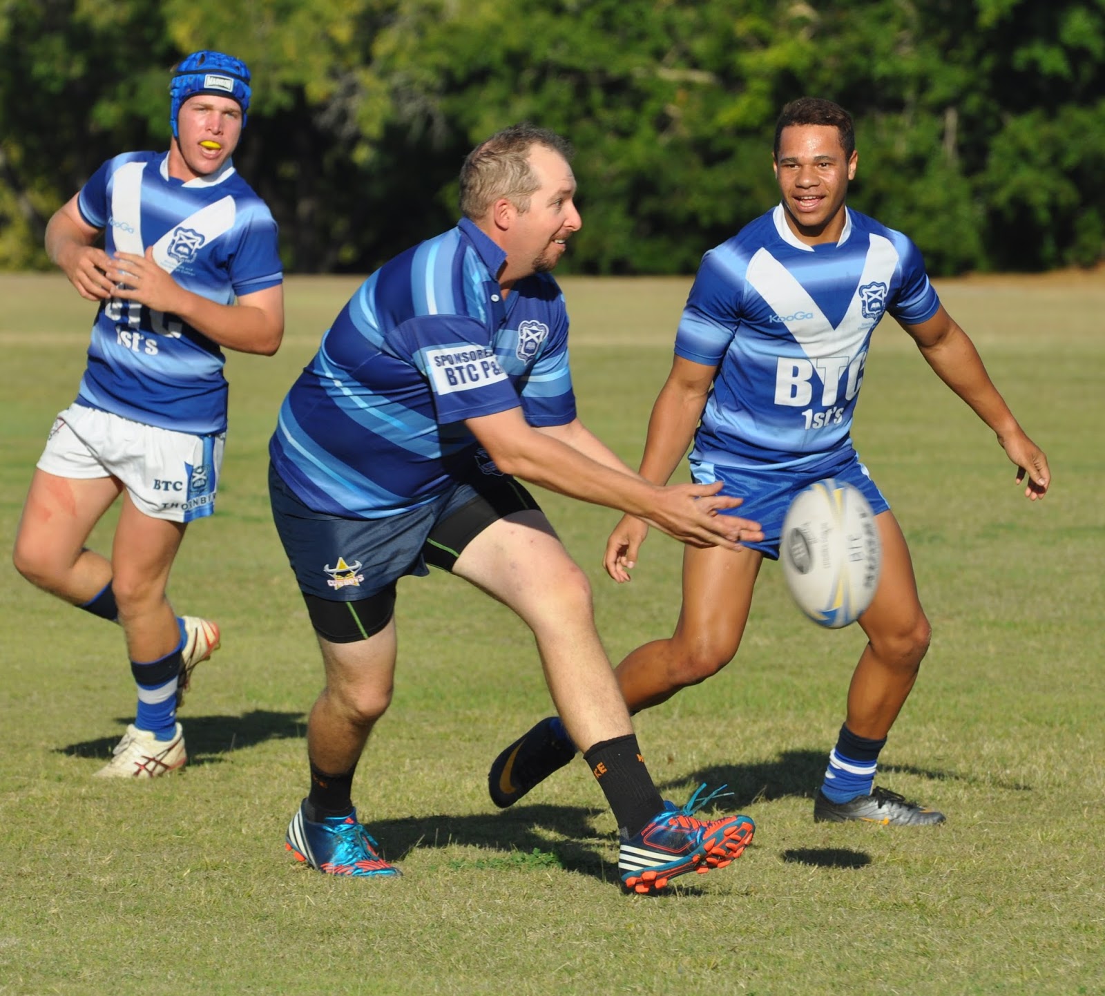 BTC Blog: Reunion Weekend- BTC Old Boys Vs BTC 1sts Rugby League Game